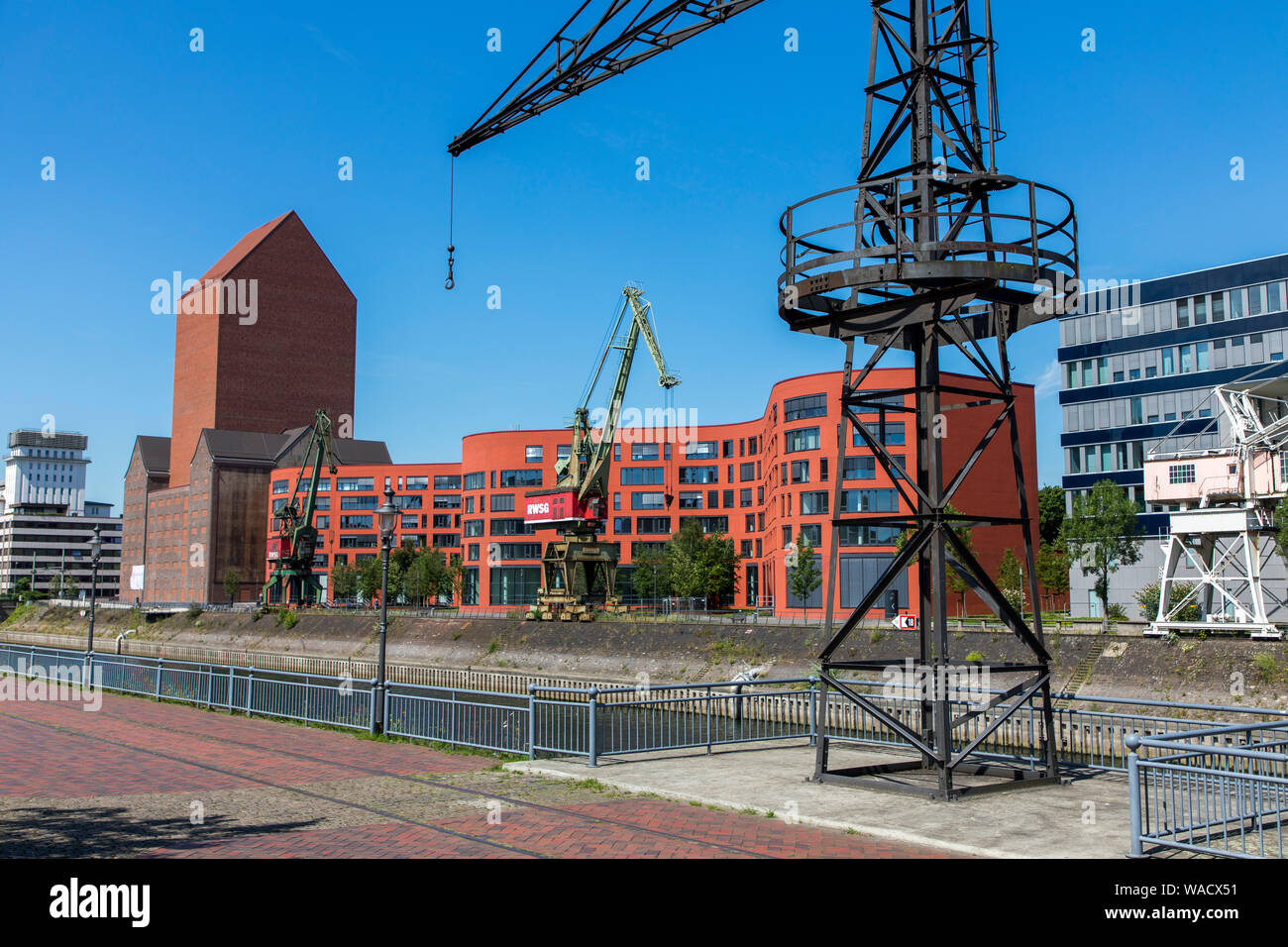 Dusiburg inner harbour hi-res stock photography and images - Alamy