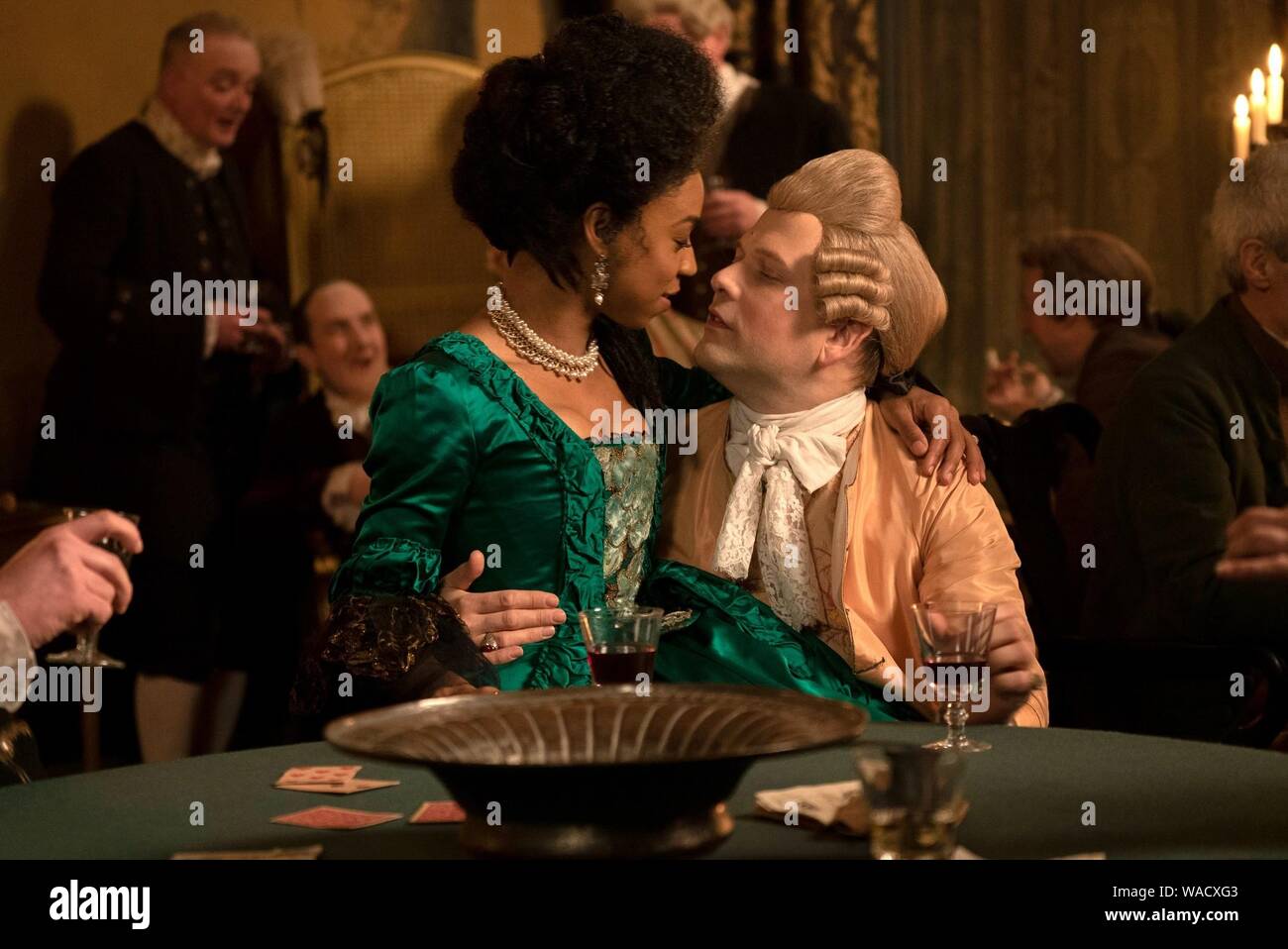HARLOTS, from left: Pippa Bennett-Warner, Nicholas Burns, (Season 3, ep ...