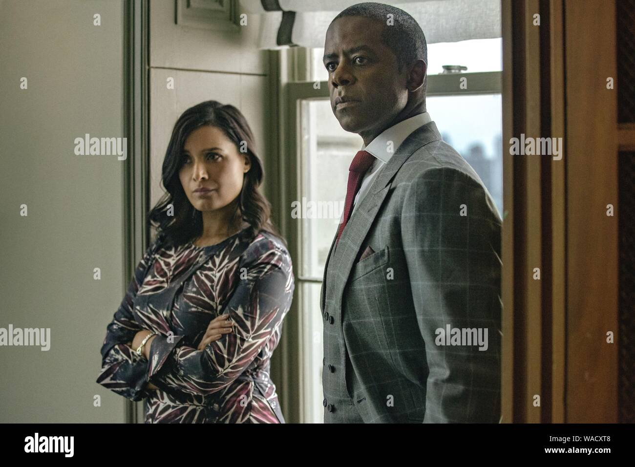 THE ROOK, from left: Shelley Conn, Adrian Lester, 'Chapter 3', (Season ...