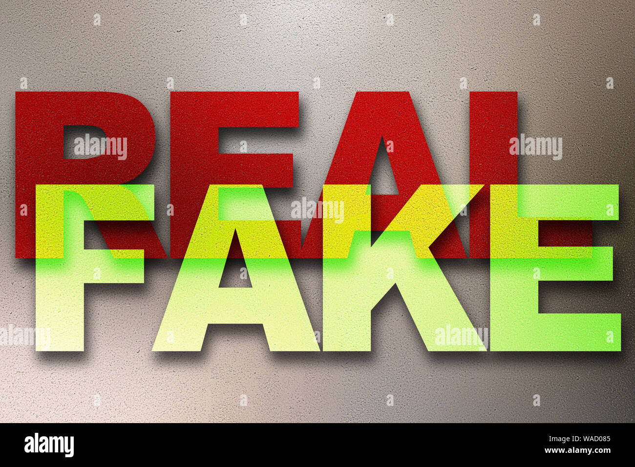 Real And Fake Words Illustration Lie Concept Stock Photo Alamy Real And Fake Words Illustration Lie Concept Stock Photo Alamy