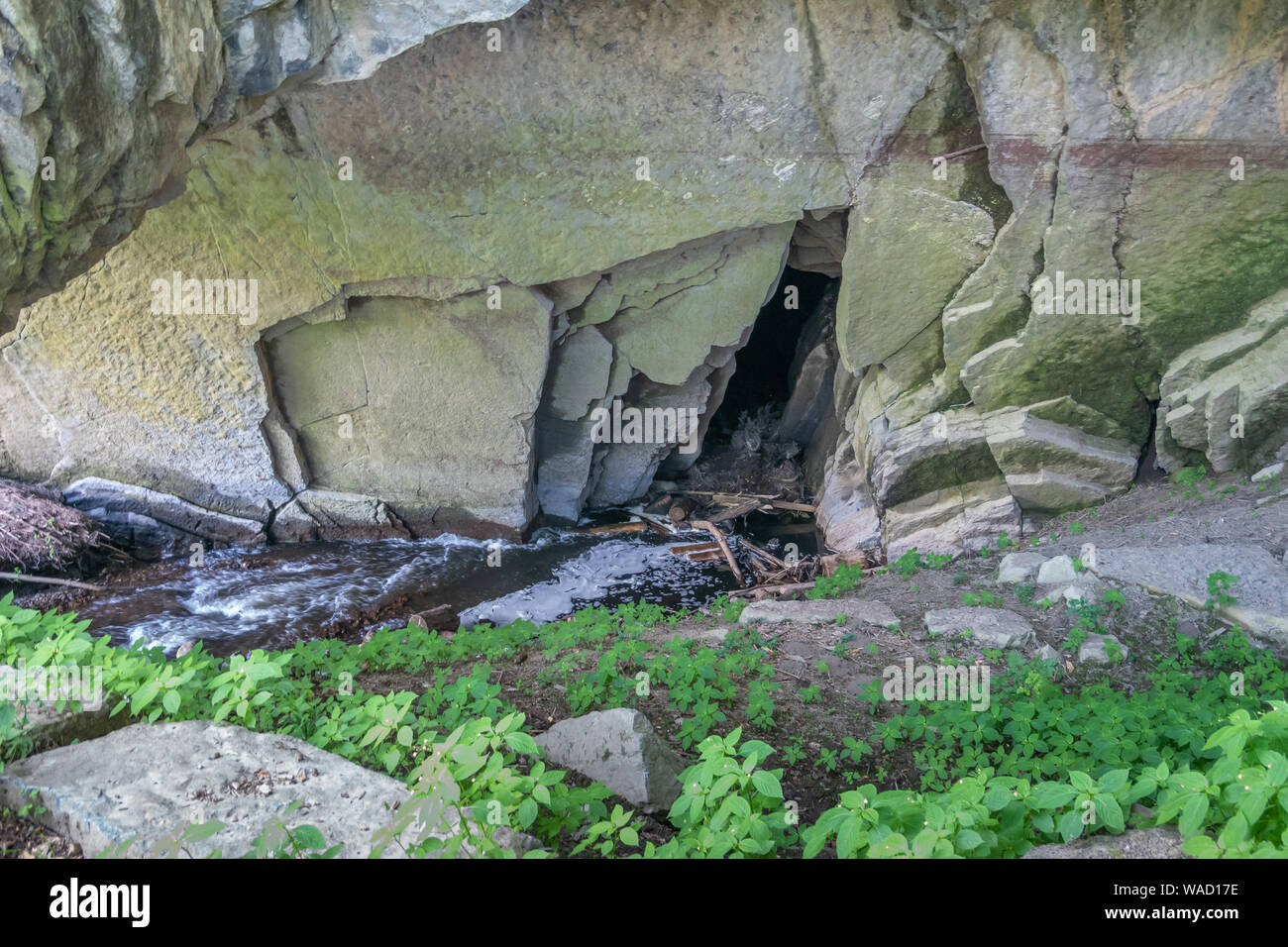 Han-sur-Lesse, Belgium - June 25, 2019: Grottes de Han. Spot where ...