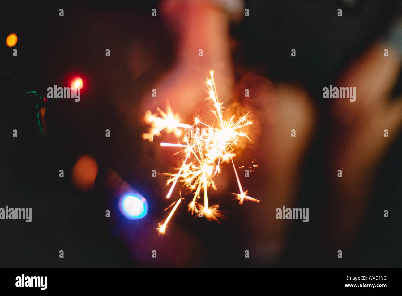 Sparkler joy hi-res stock photography and images - Alamy