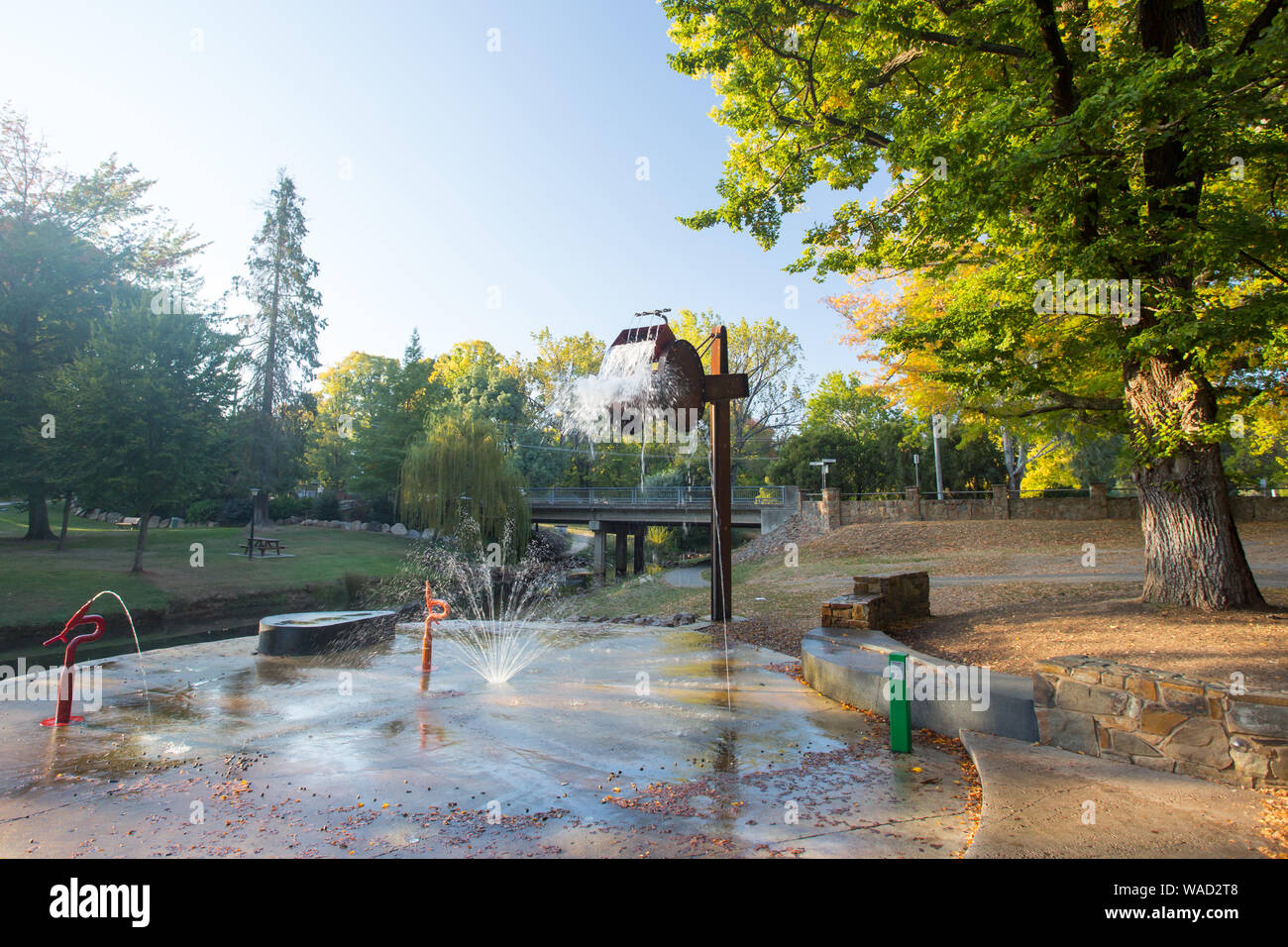 Bright Splash Park Stock Photo - Alamy
