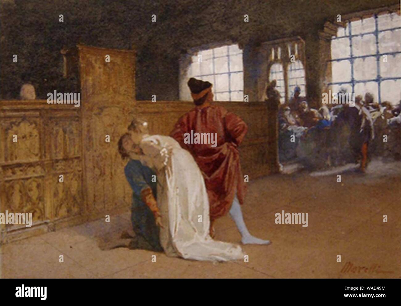 Domenico Morelli 006 Stock Photo - Alamy