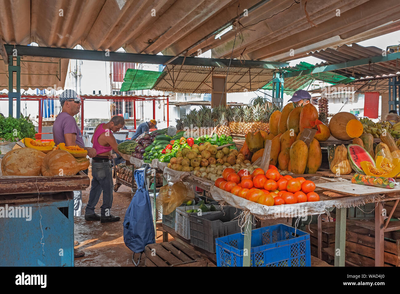 Havana cuba bananas market hi-res stock photography and images - Alamy
