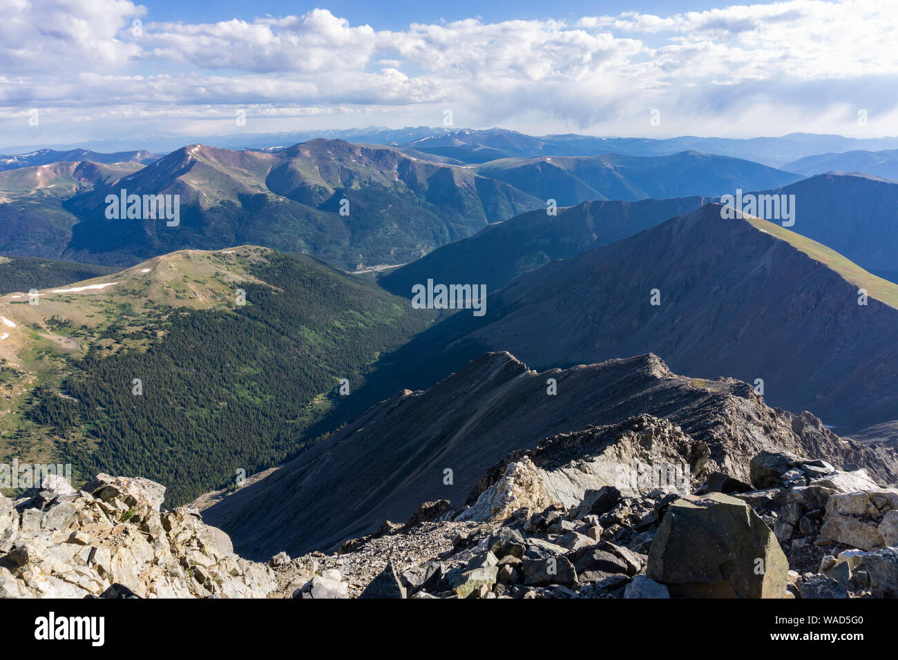 Ridge up to Torrey's peak, Colorado Stock Photo - Alamy