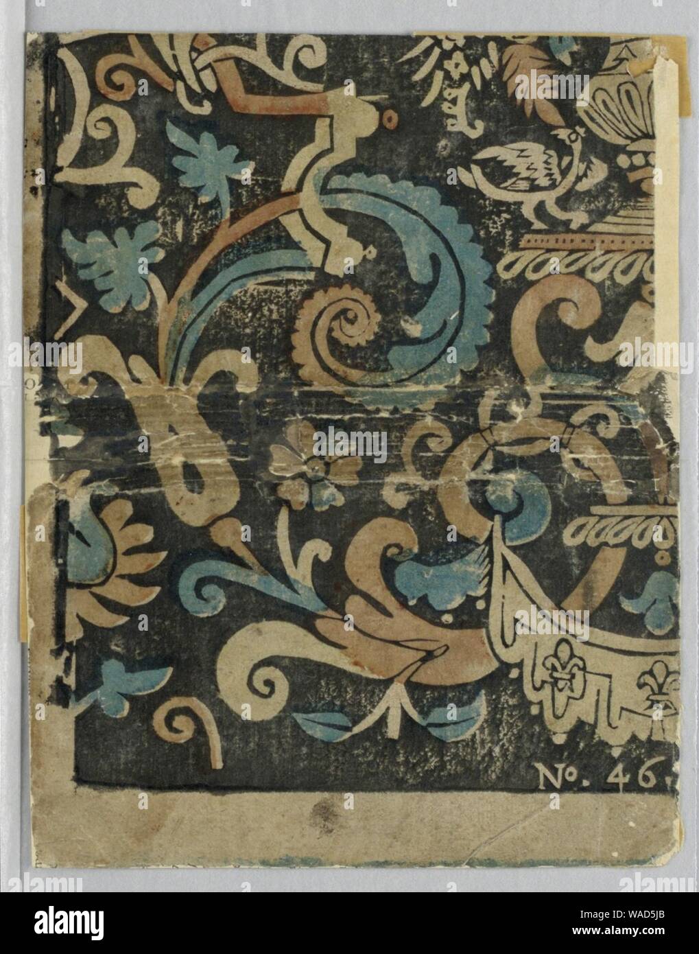 Domino Paper (France), 1715–25 Stock Photo - Alamy