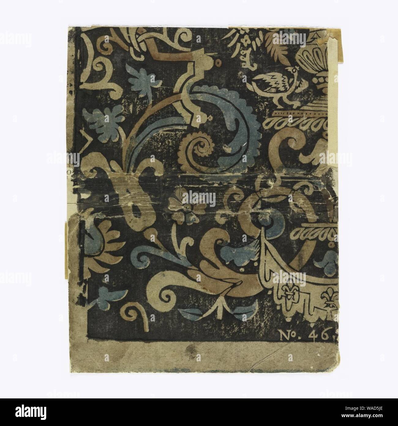 Domino Paper (France), 1715–25 Stock Photo - Alamy