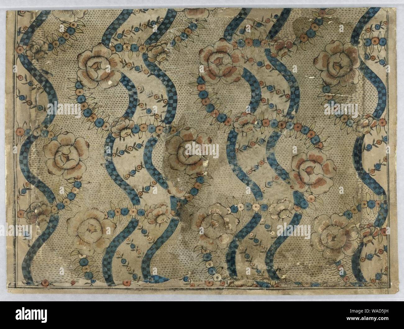 Domino Paper (France), 1745–60 Stock Photo - Alamy