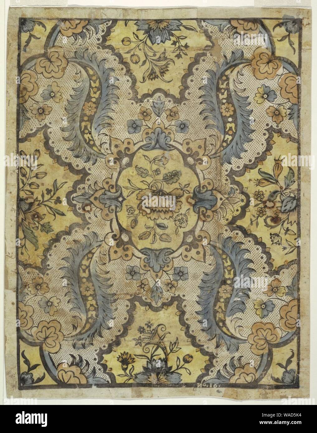 Domino Paper (France), 1735–50 Stock Photo - Alamy