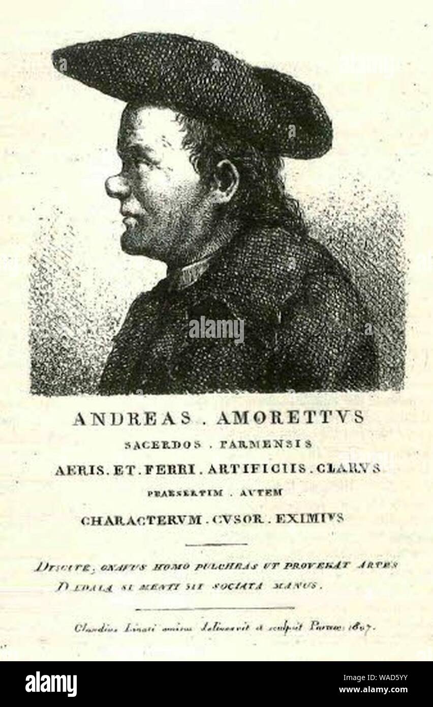 Don Andrea Amoretti Stock Photo - Alamy