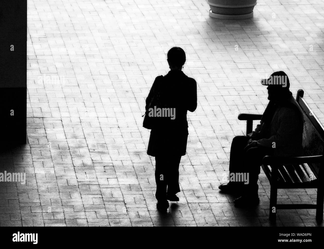 Passing strangers hi-res stock photography and images - Alamy