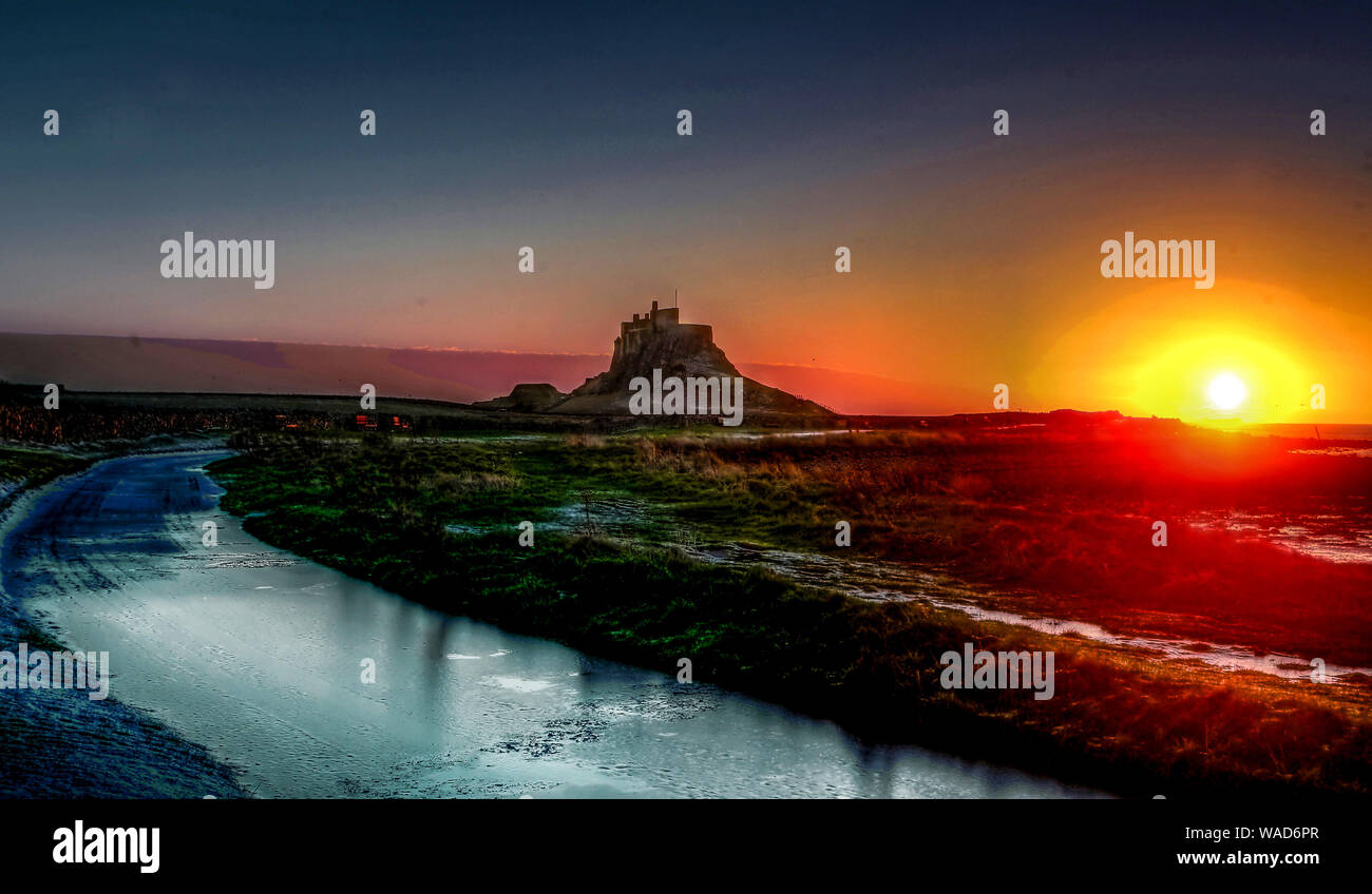 Sun and ice Stock Photo - Alamy