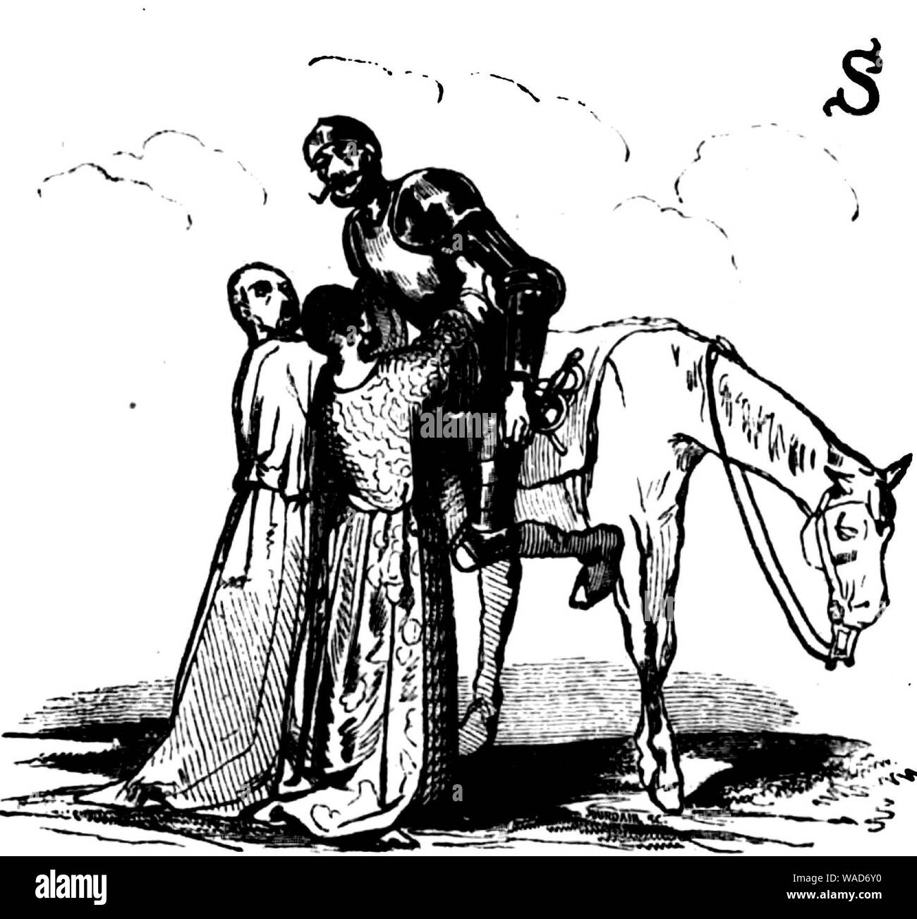 Don Chisciotte (Gamba-Ambrosoli) Vol.2-0294b Stock Photo - Alamy