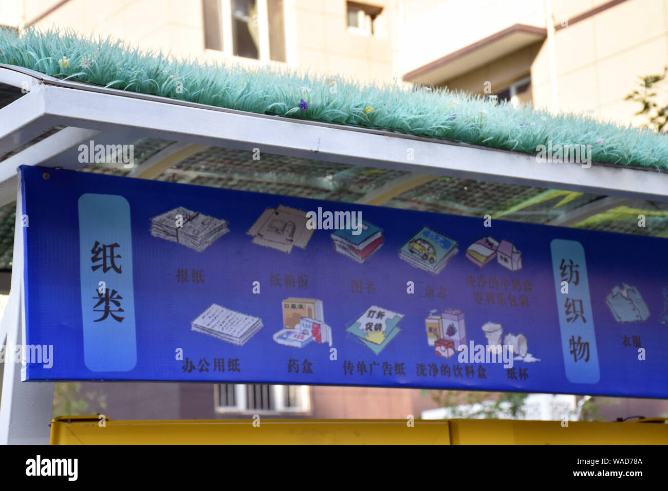The appropriate disposal bins supported by a face recognition system to ...