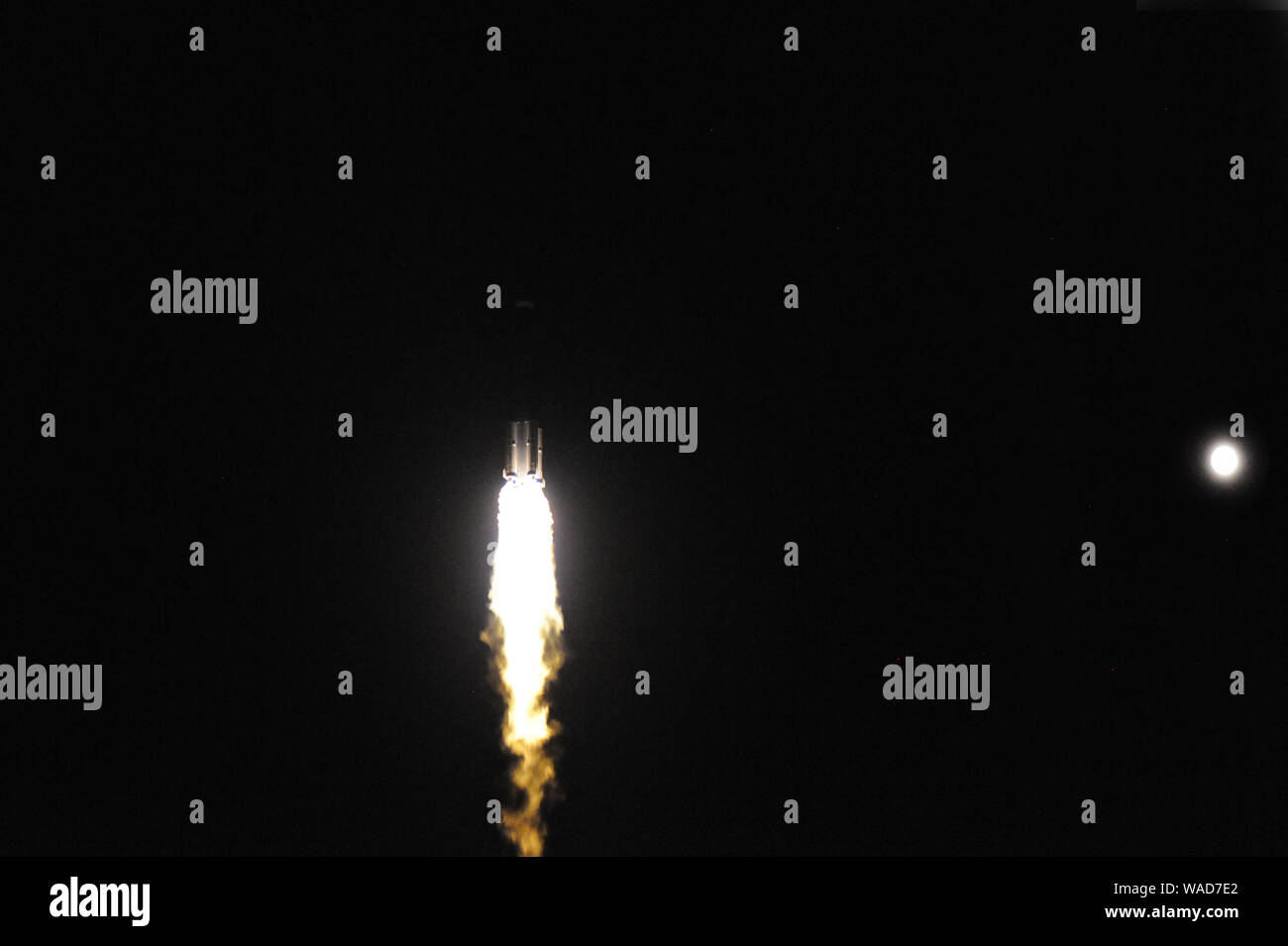 -FILE- The Long March 2F carrier rocket (LM-2F) loaded with Tiangong-2 ...
