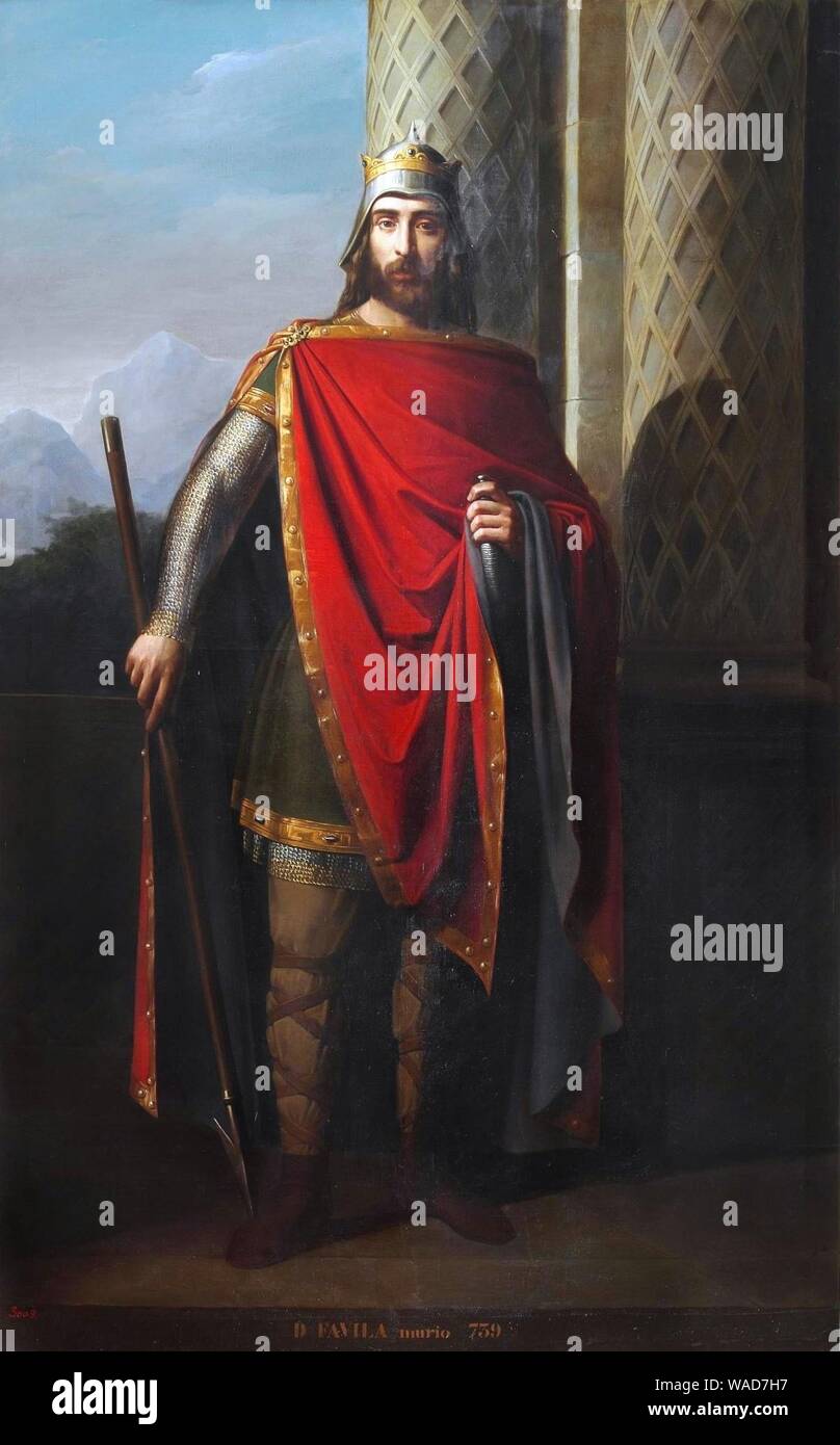 Don Favila, rey de Asturias (Museo del Prado Stock Photo - Alamy
