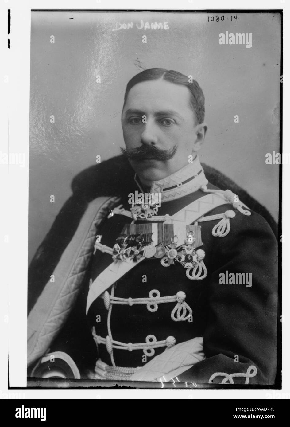Don Jaime in uniform Stock Photo - Alamy