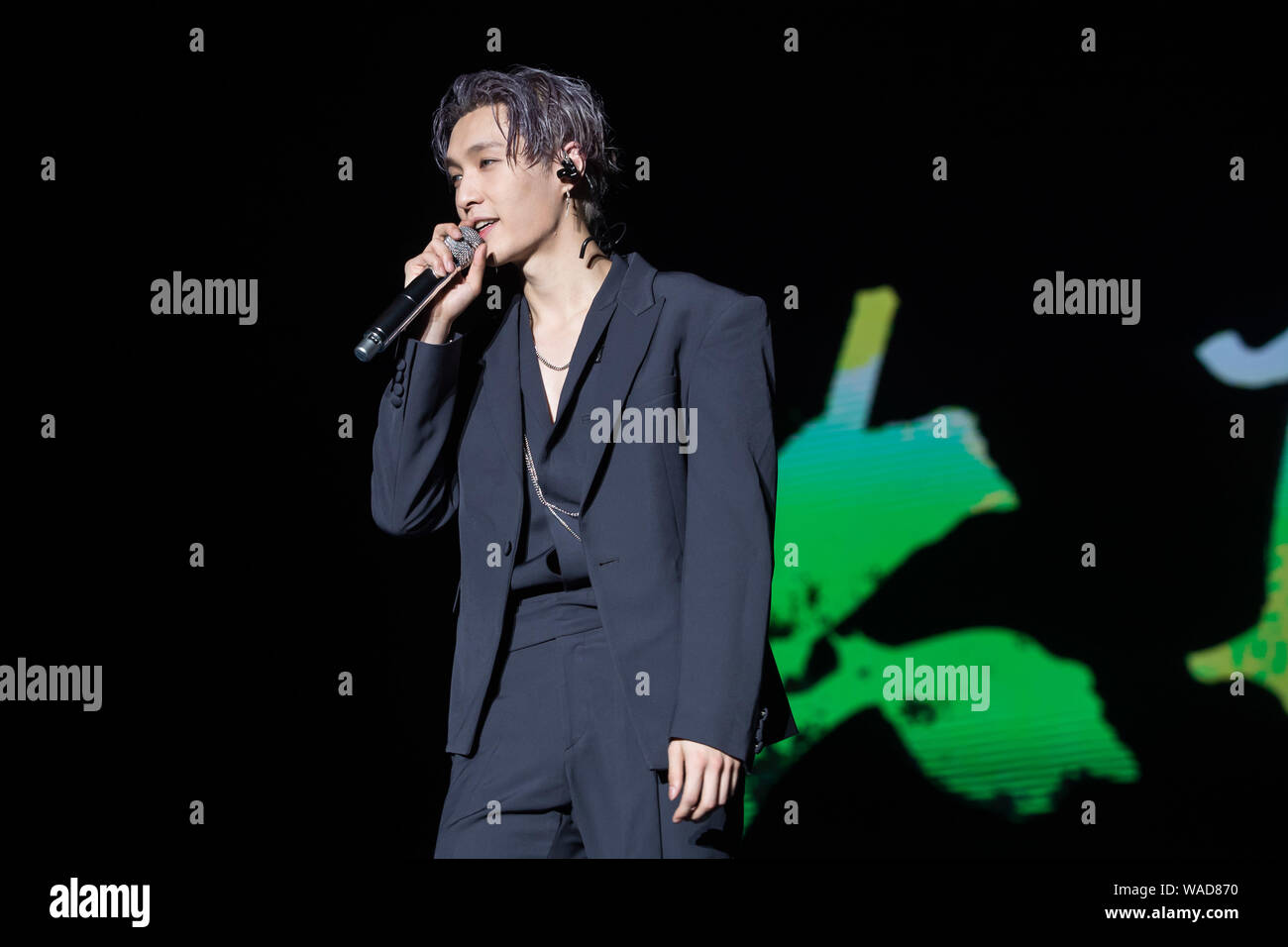 Chinese singer and actor Zhang Yixing, better known as Lay, of South ...