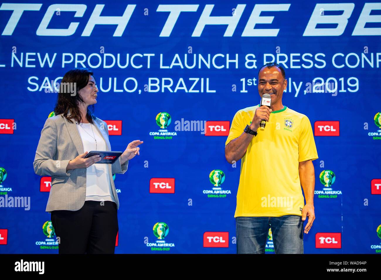 Former Brazilian football player Marcos Evangelista de Morais, known as ...
