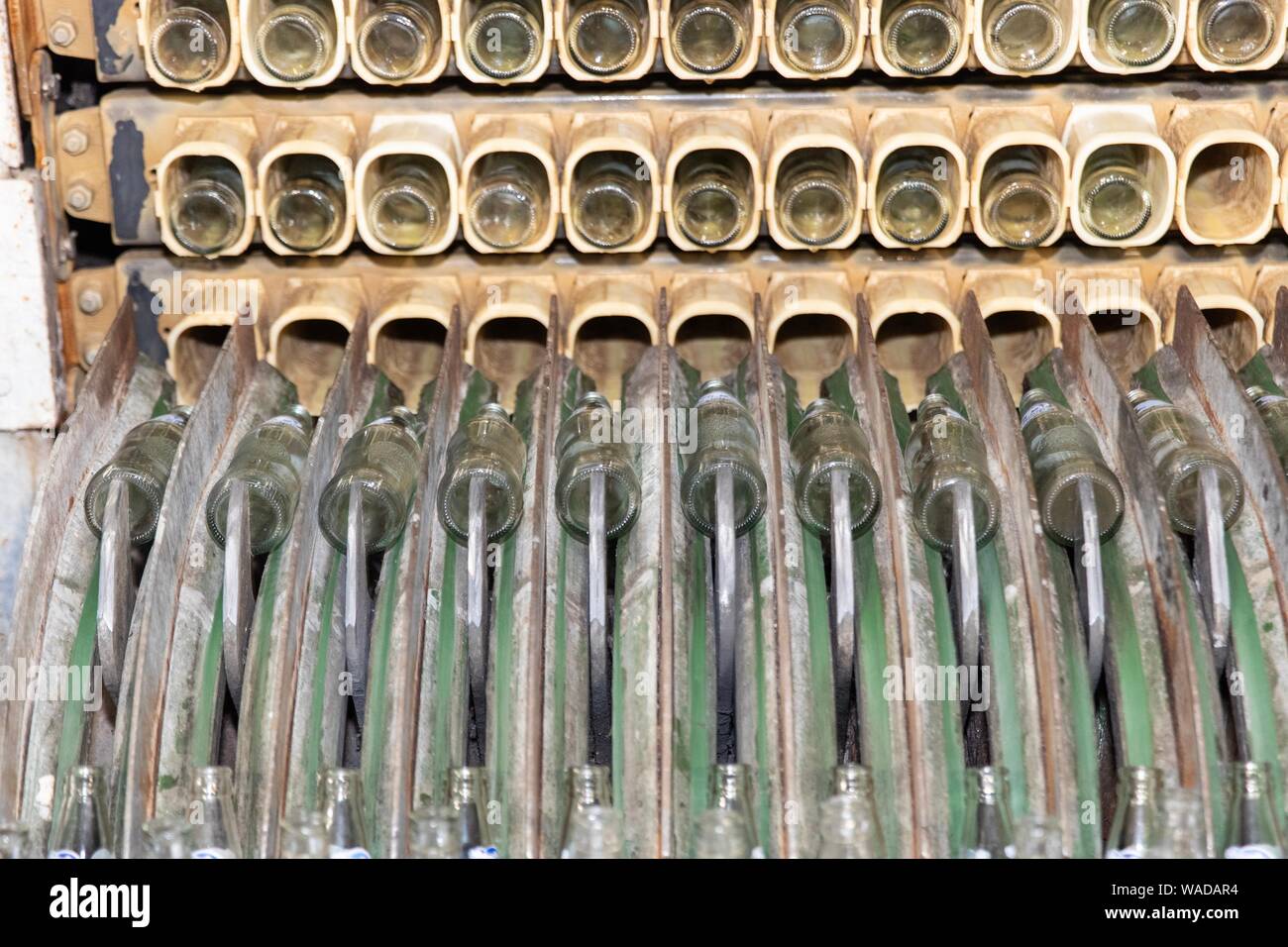 Bottles of beverage brand Beibingyang or Arctic Ocean orange soda are ...