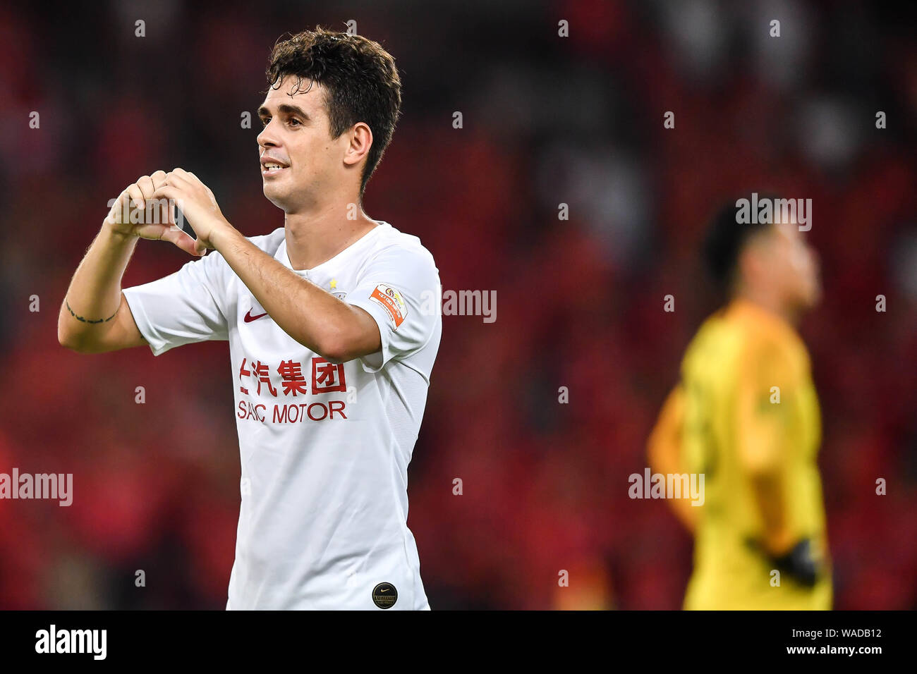 Brazilian football player Oscar dos Santos Emboaba Junior, better known as simply Oscar, of ...
