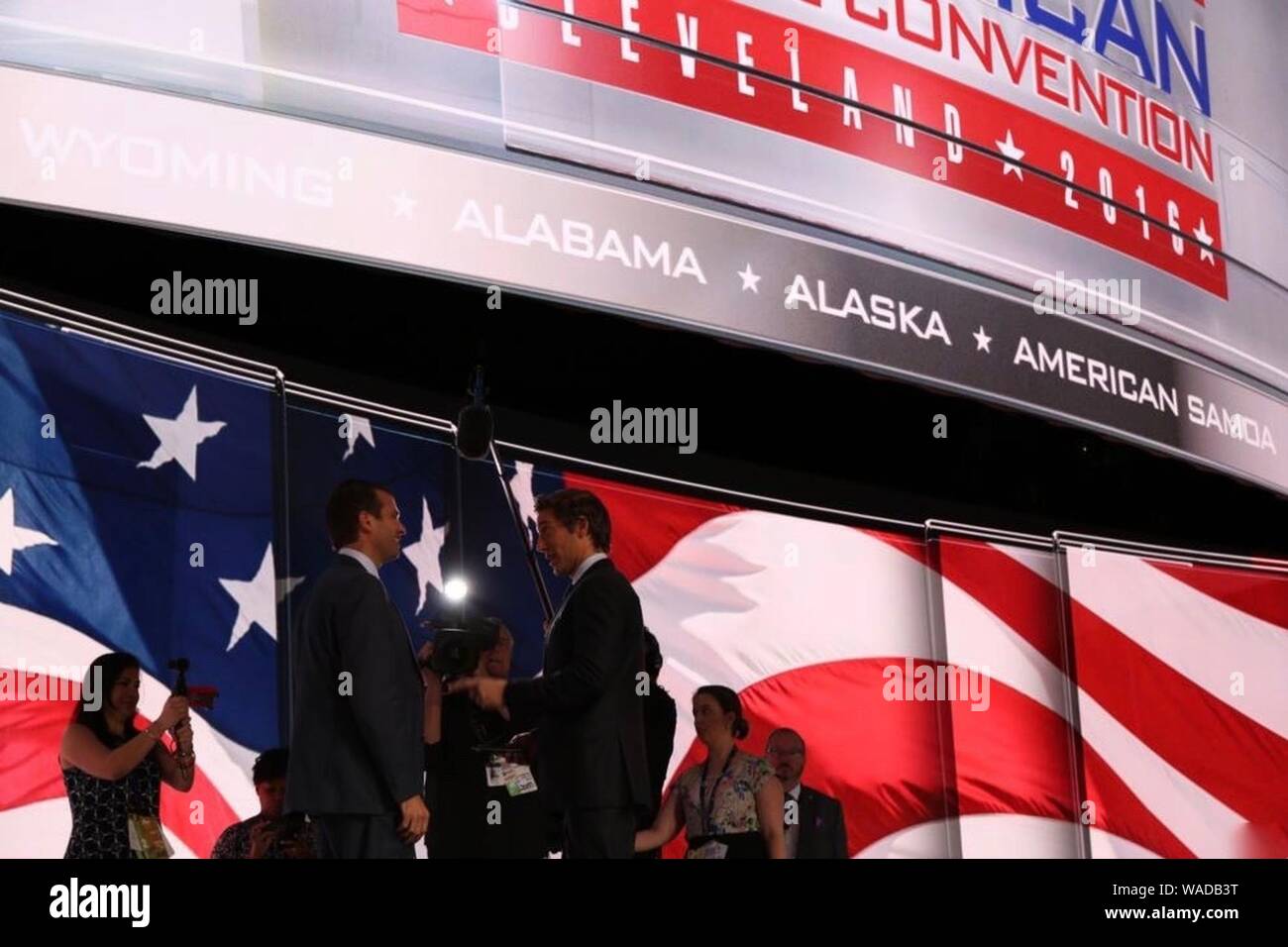 Donald trump at rnc hi-res stock photography and images - Alamy