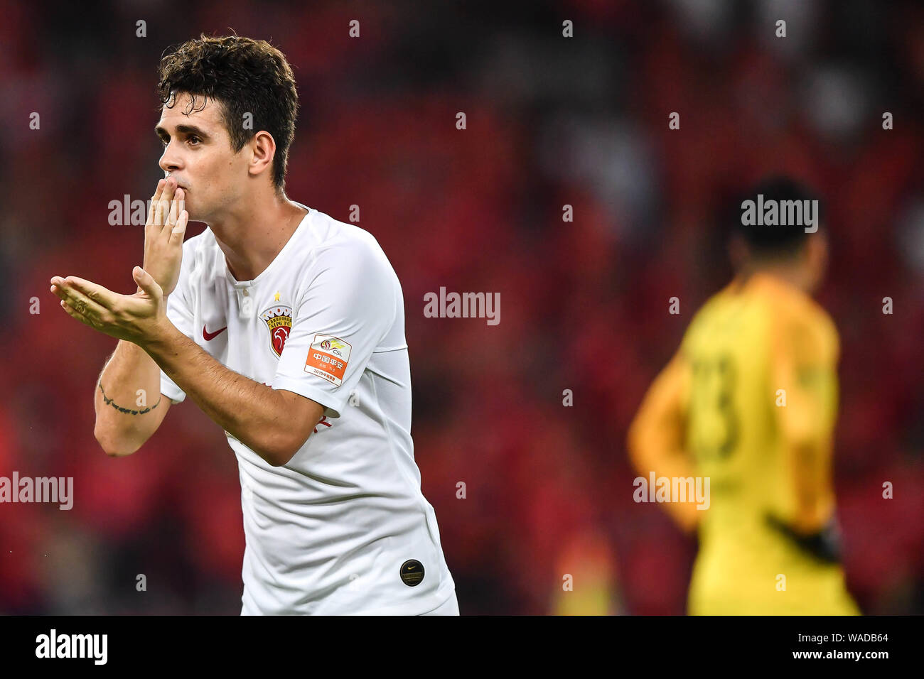 Brazilian football player Oscar dos Santos Emboaba Junior, better known ...