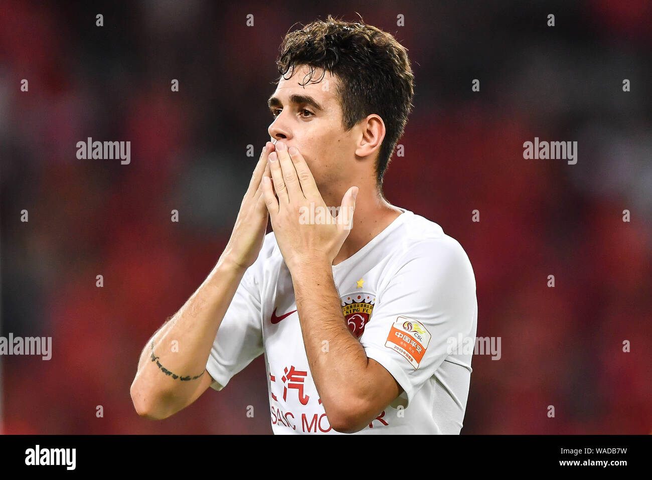 Brazilian football player Oscar dos Santos Emboaba Junior, better known ...