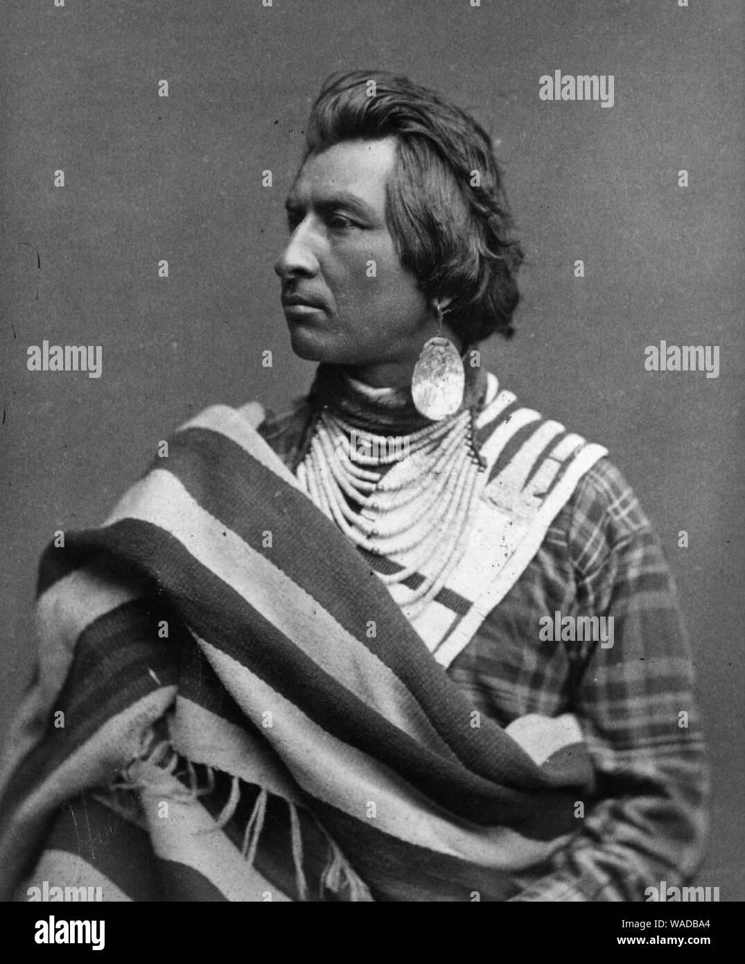 Donald McKay, Chief of the Warm Springs Indians Stock Photo - Alamy