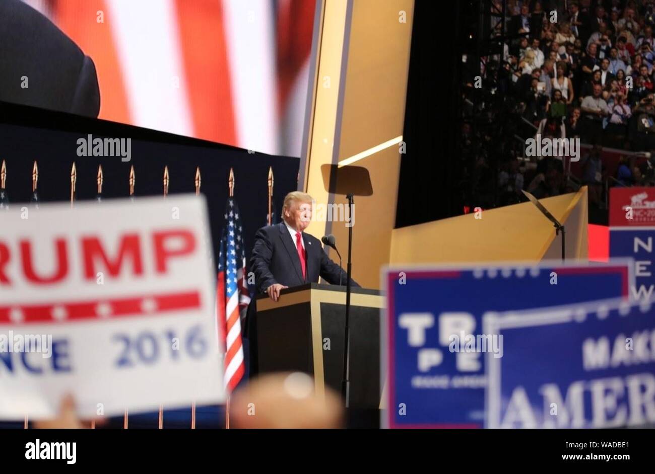Rnc speech hi-res stock photography and images - Alamy