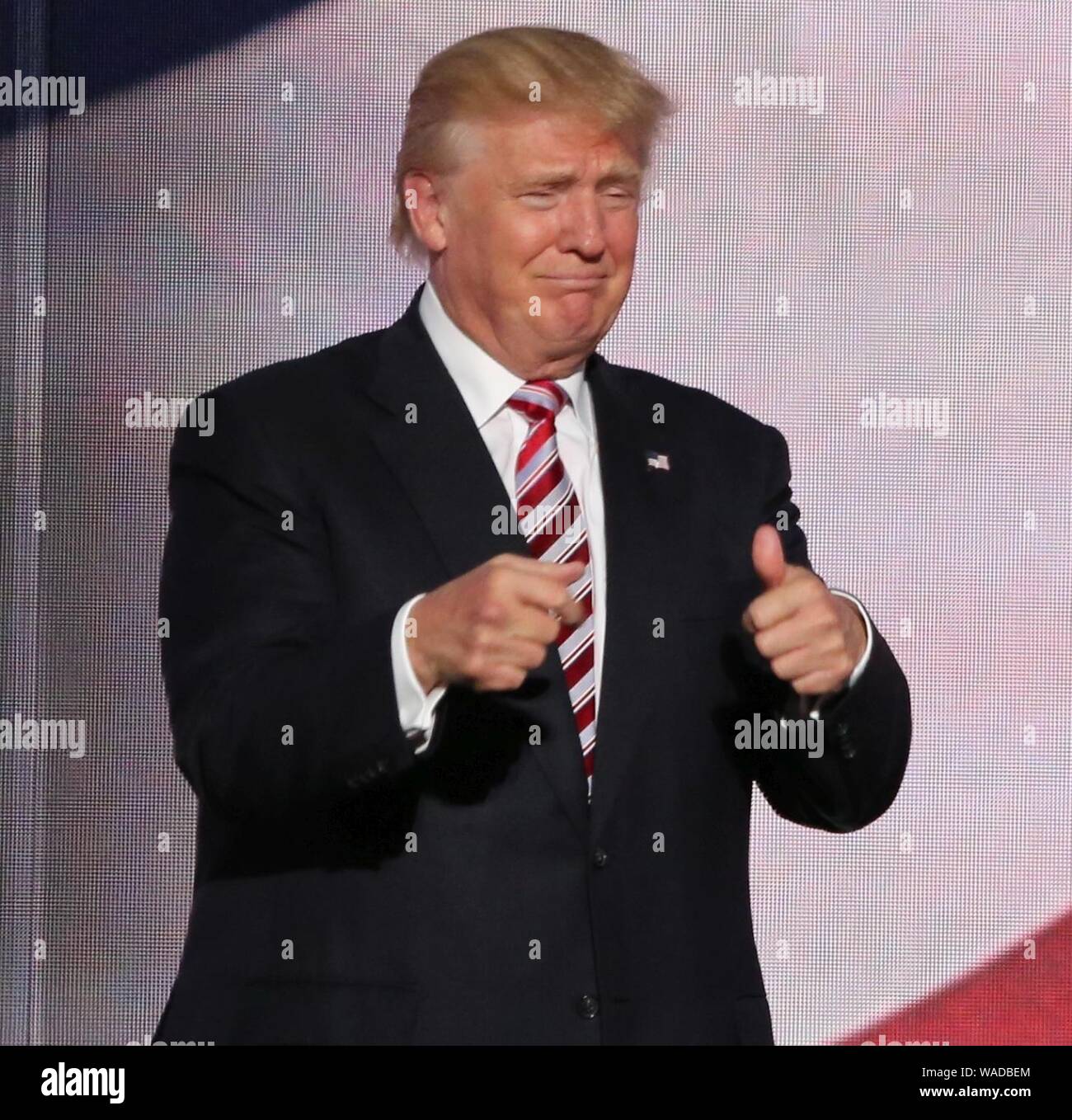 Donald Trump RNC July 2016 (1 Stock Photo - Alamy