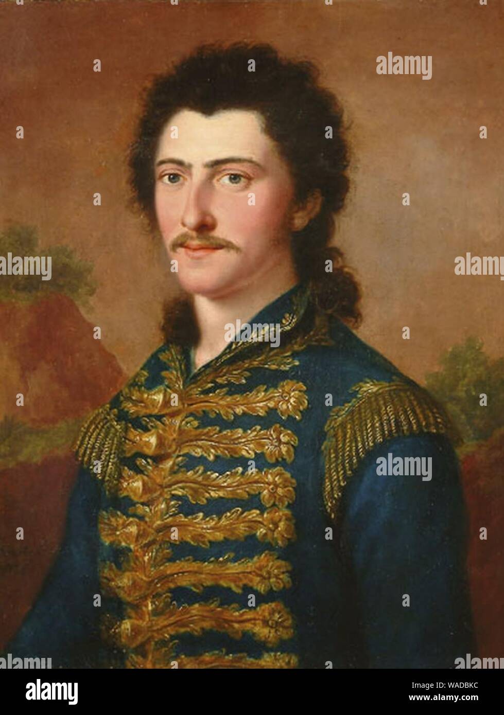 Donát János Fiatal nemes Stock Photo - Alamy