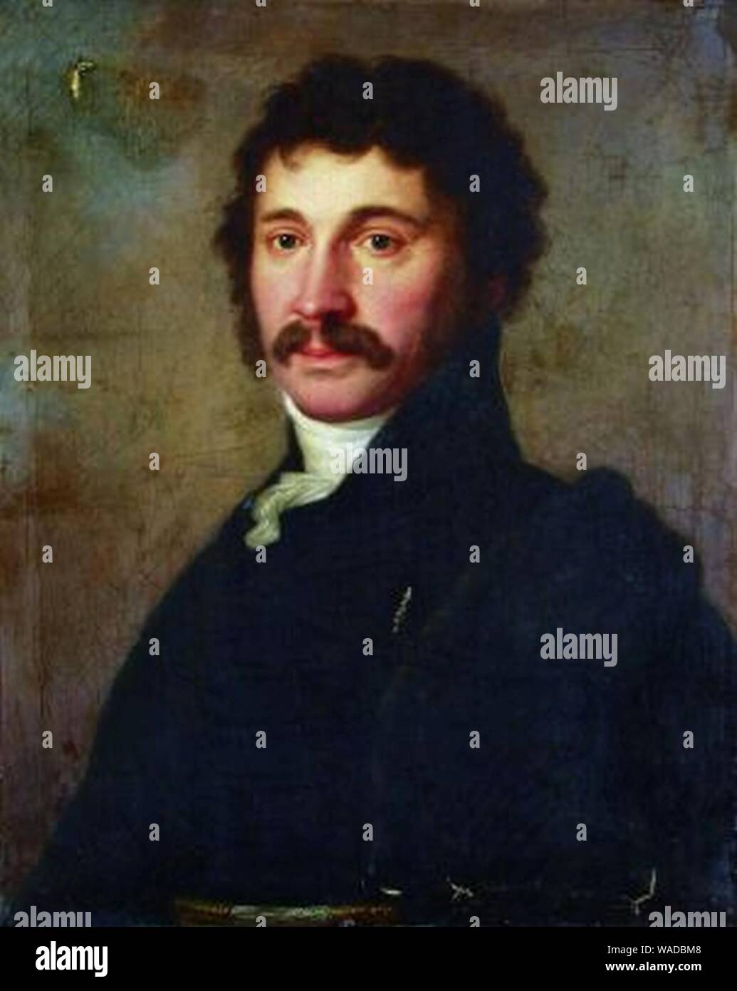 Donát Portrait of József Rehák 1815 Stock Photo - Alamy