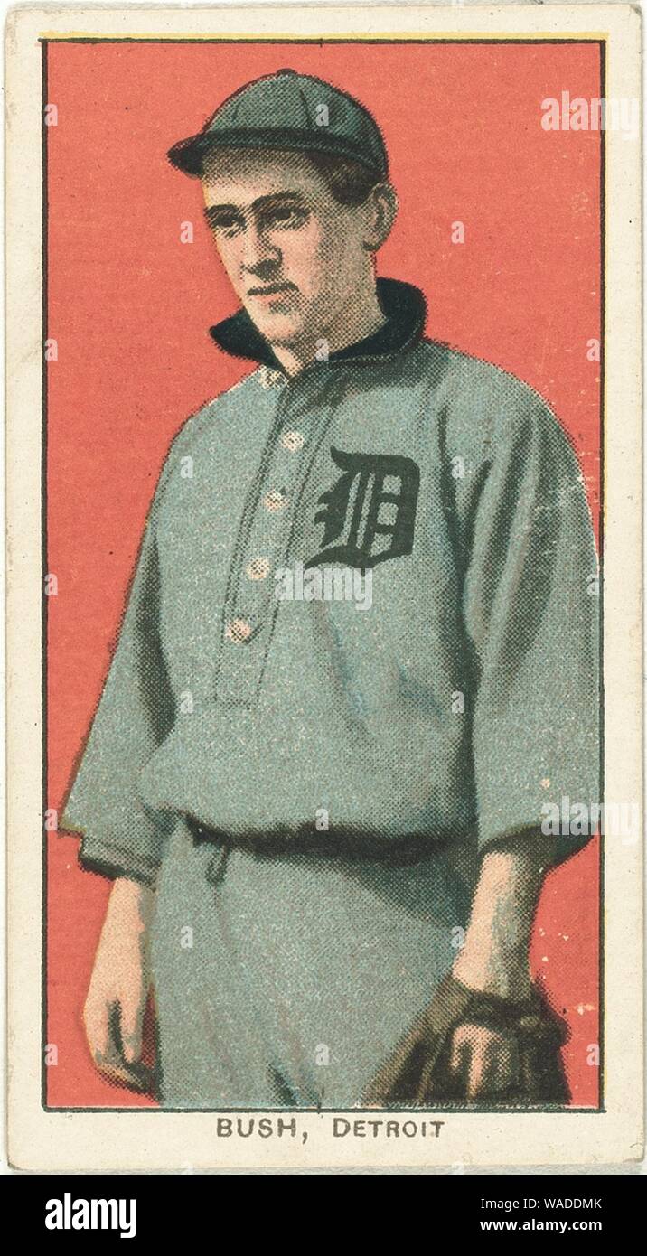 Donie Bush, Detroit Tigers, baseball card portrait Stock Photo - Alamy