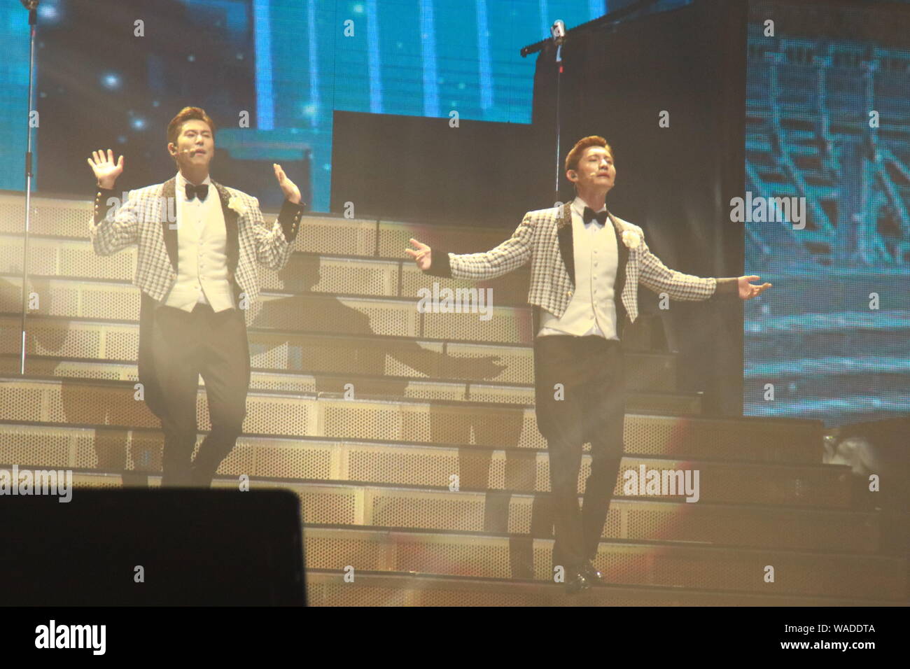 Singers and actors Shim Chang-min, also known by his stage name Max ...