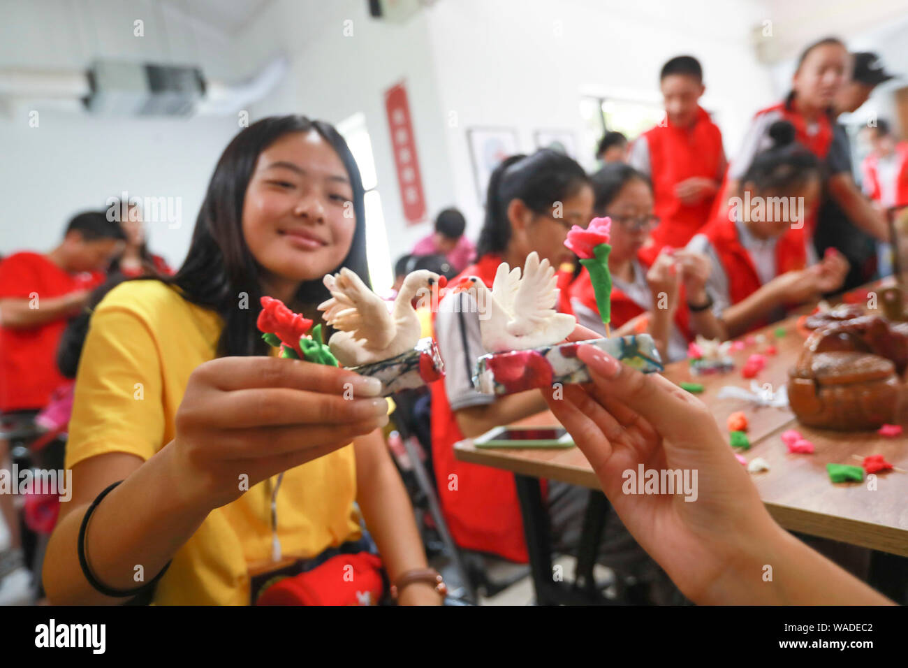 Chinese Teenagers In Summer Camp High Resolution Stock Photography and ...