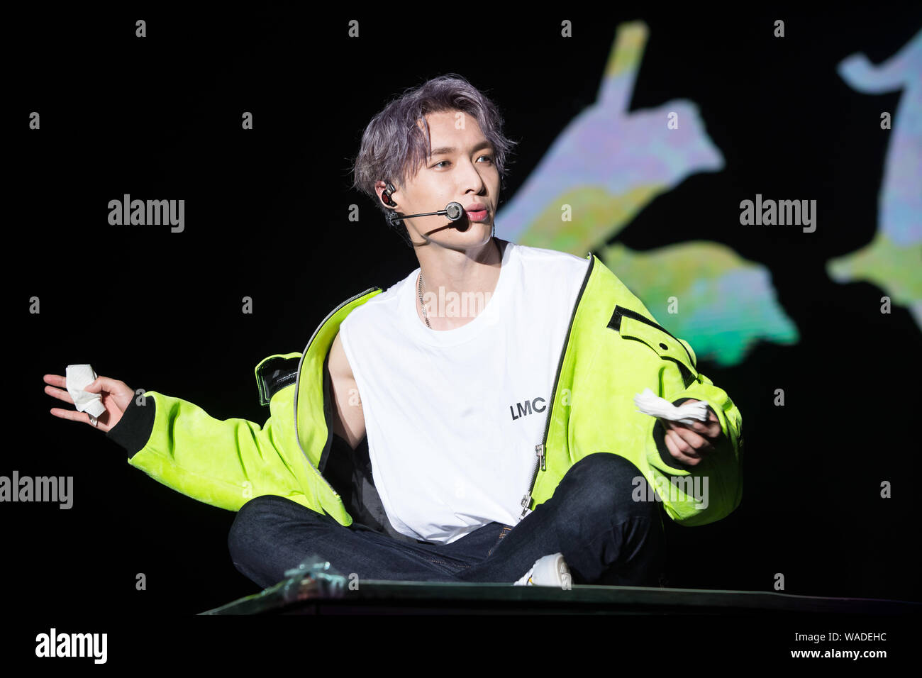 Chinese singer and actor Zhang Yixing, better known as Lay, of South ...