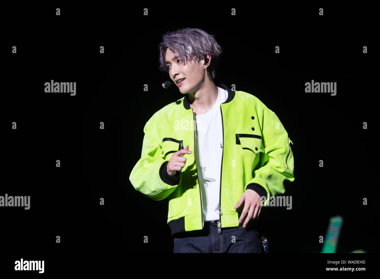 Chinese singer and actor Zhang Yixing, better known as Lay, of South ...