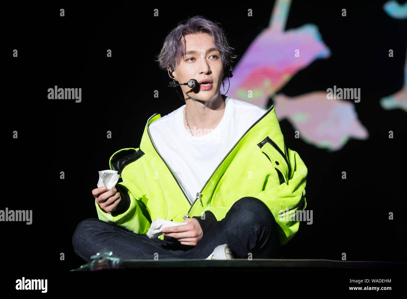 Chinese singer and actor Zhang Yixing, better known as Lay, of South ...