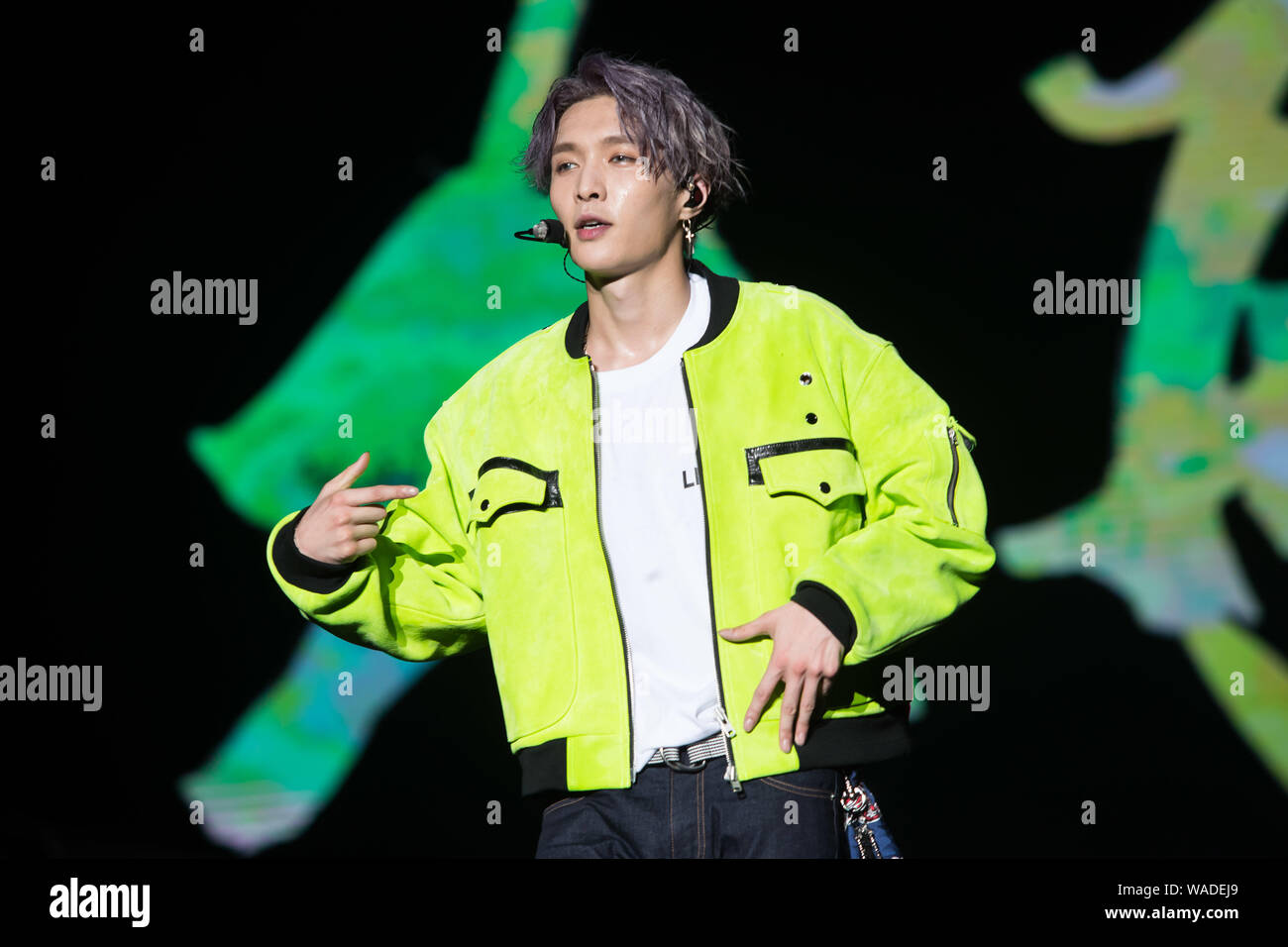 Chinese singer and actor Zhang Yixing, better known as Lay, of South ...