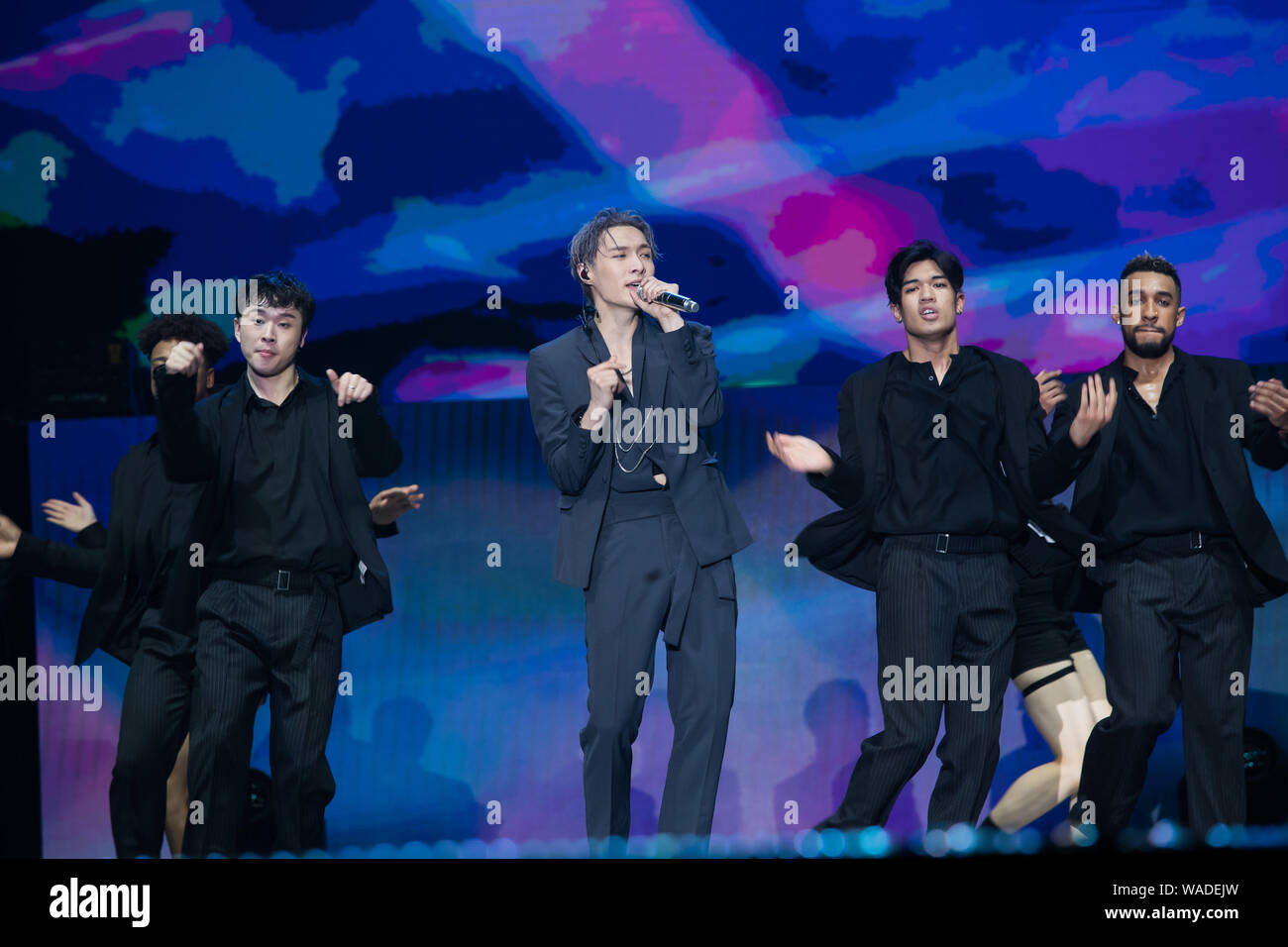 Chinese singer and actor Zhang Yixing, better known as Lay, of South ...