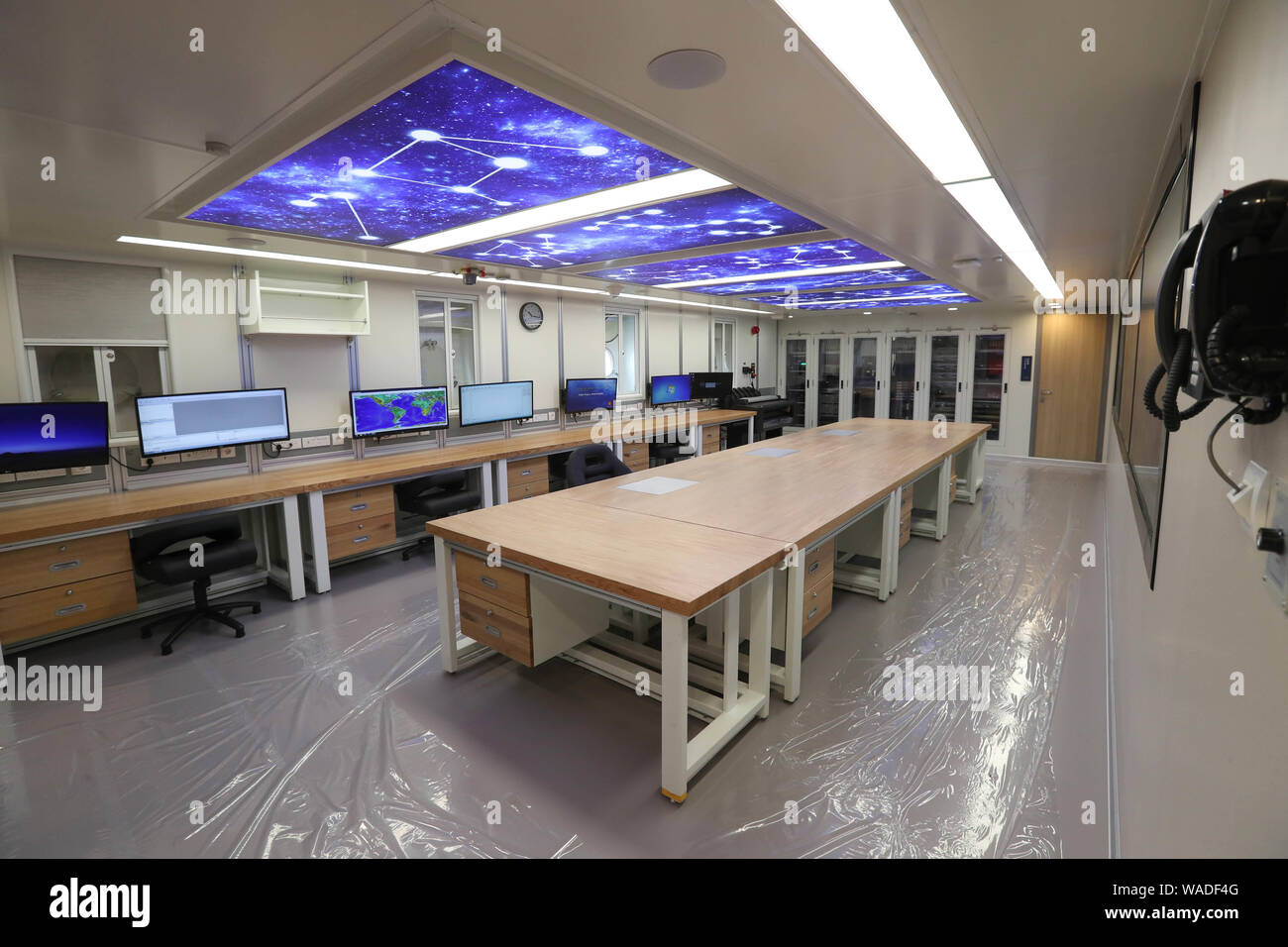 Views inside Xue Long II, the first Chinese independently-build ...