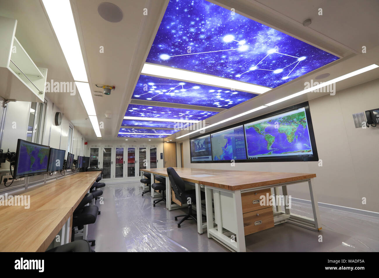 Views inside Xue Long II, the first Chinese independently-build ...