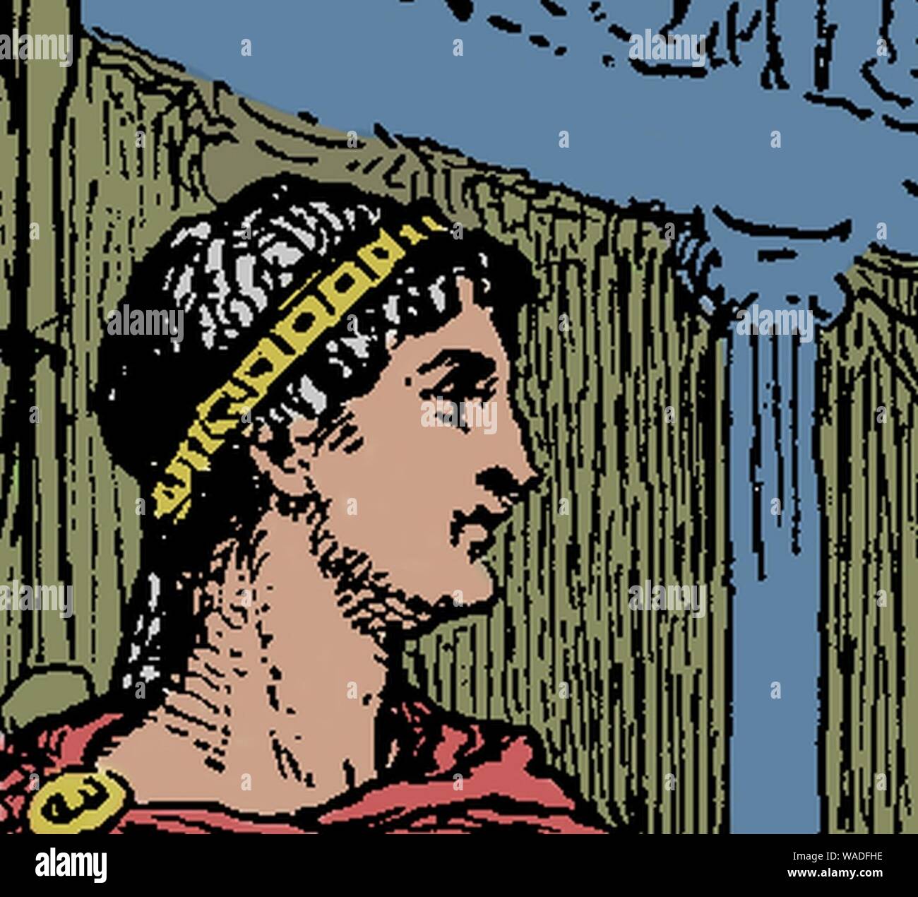 Doom Agis Childrens Plutarch Walter Crane (portrait colored Stock Photo ...