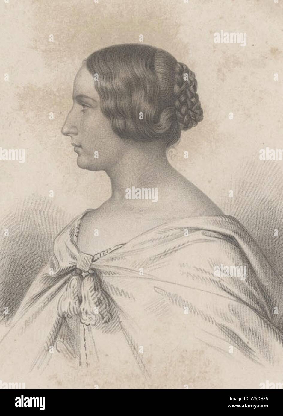 Dora d'Istria (drawing Stock Photo - Alamy