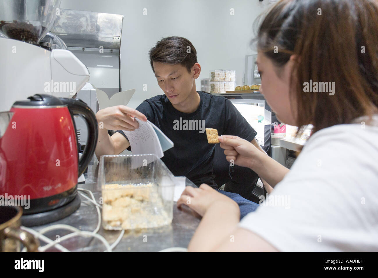 Pictured with his partner hi-res stock photography and images - Alamy