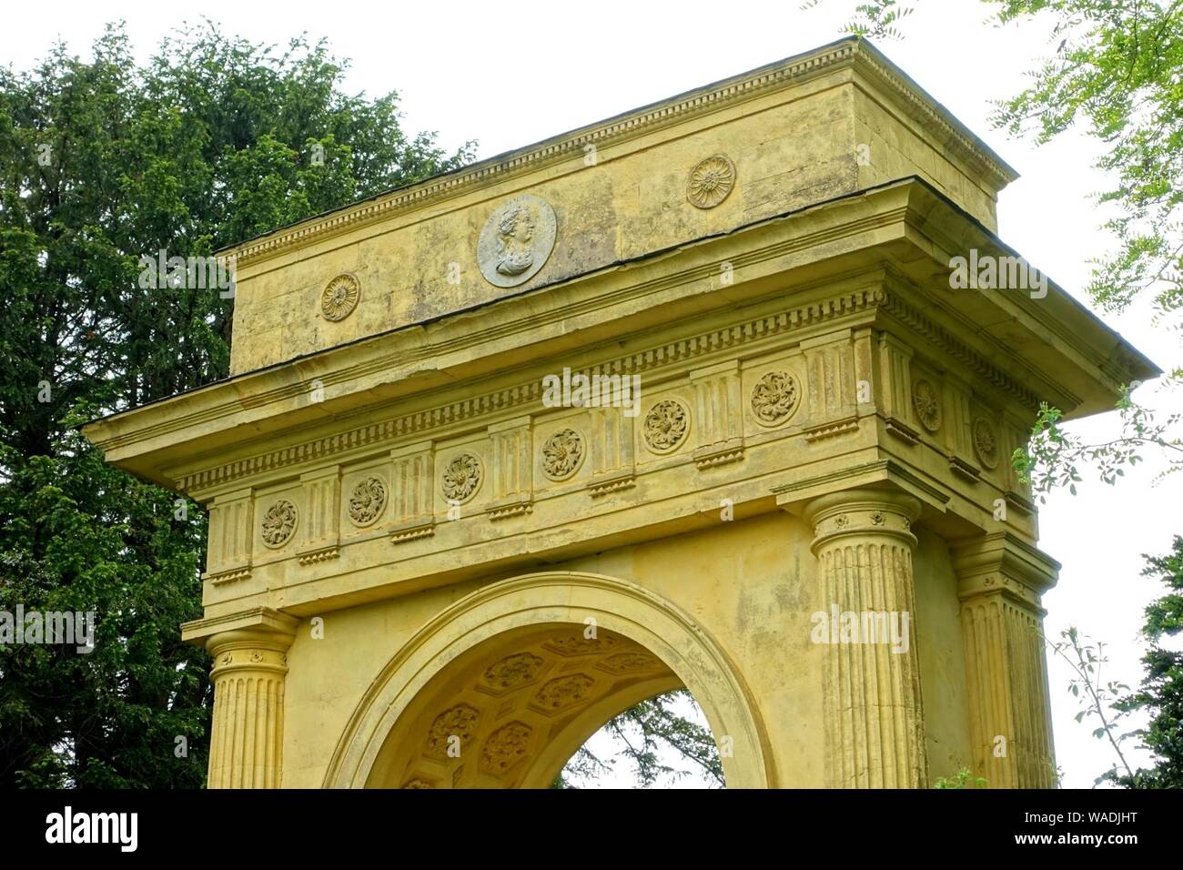 Doric Arch, Stowe - Buckinghamshire, England Stock Photo - Alamy