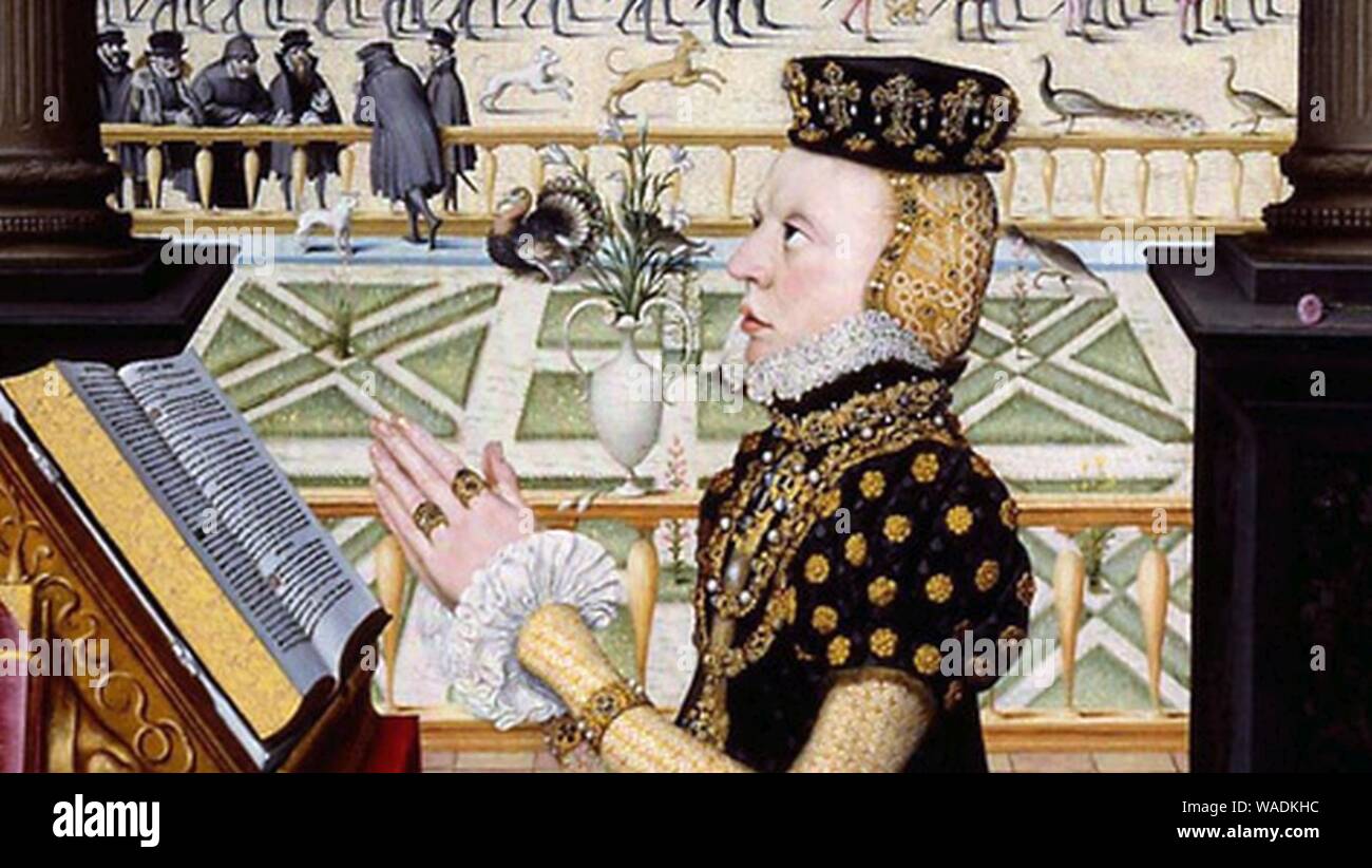 Dorothea von Daenemark - Ludger tom Ring d. J. - Detail Stock Photo - Alamy