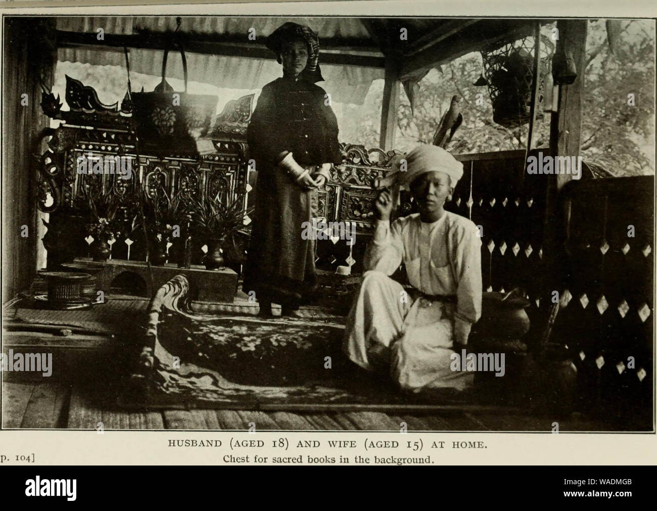 "Shans at home. With two chapters on Shan history and literature" (1910 ...